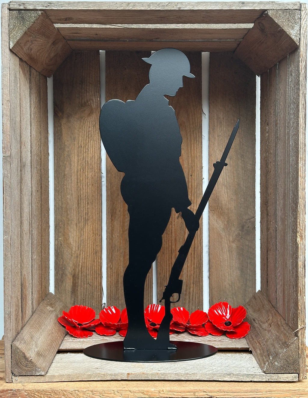 18" Tommy Soldier - Lest We Forget (Indoor Use) – Firefly Metalworks
